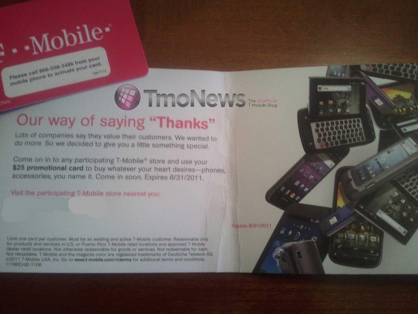 T-Mobile Loves You, Sends Out Gift Cards - TmoNews