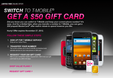 T-Mobile Offers $50 MasterCard Gift For New Value Plan Customers - TmoNews