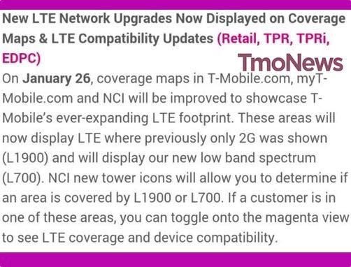 T-Mobile working on a new interactive LTE coverage map that shows 1900 ... T-Mobile working on a new interactive LTE coverage map that shows 1900 ...