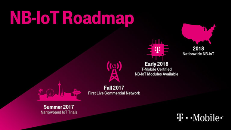T-Mobile reveals plans for nationwide Narrowband-IoT network by 2018, also intros SyncUp Fleet ...