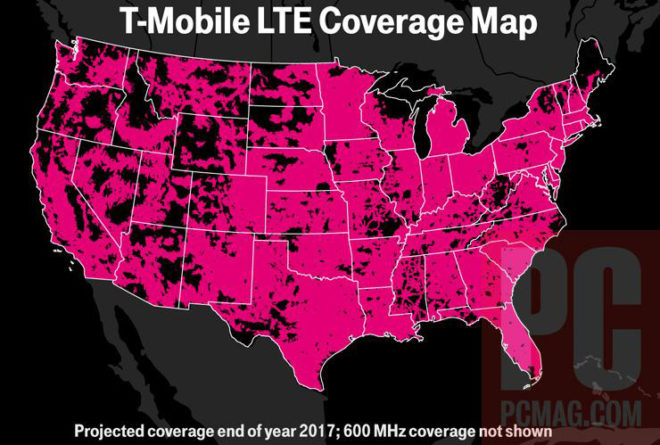 T Mobile Wireless Coverage Map T Mobile Wireless Coverage Map