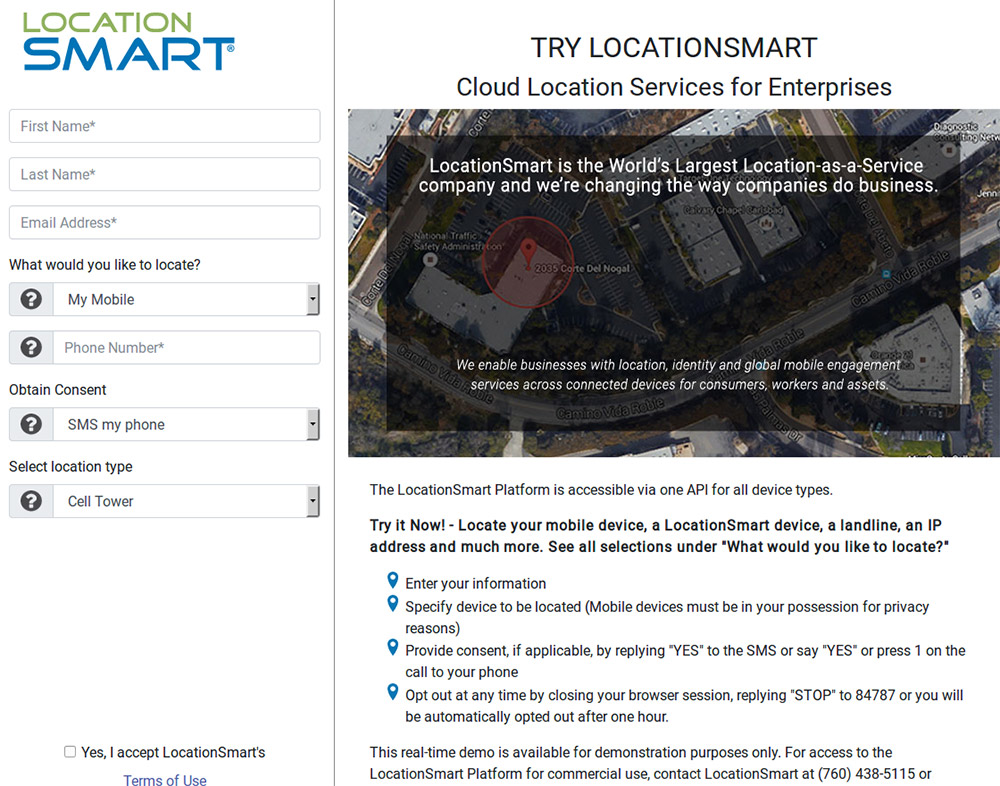 LocationSmart website bug allowed anyone to view real-time location ...