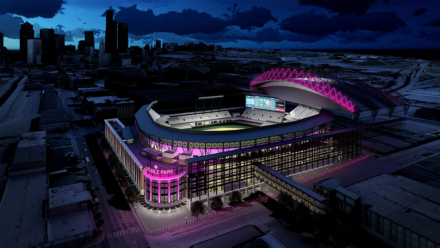 T-Mobile Park is the new name of the Seattle Mariners' ballpark, and T ...
