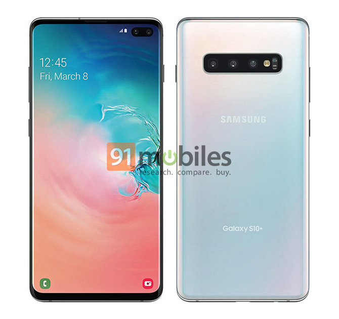 Samsung Galaxy S10+ image leak offers another look at hole-punch ...