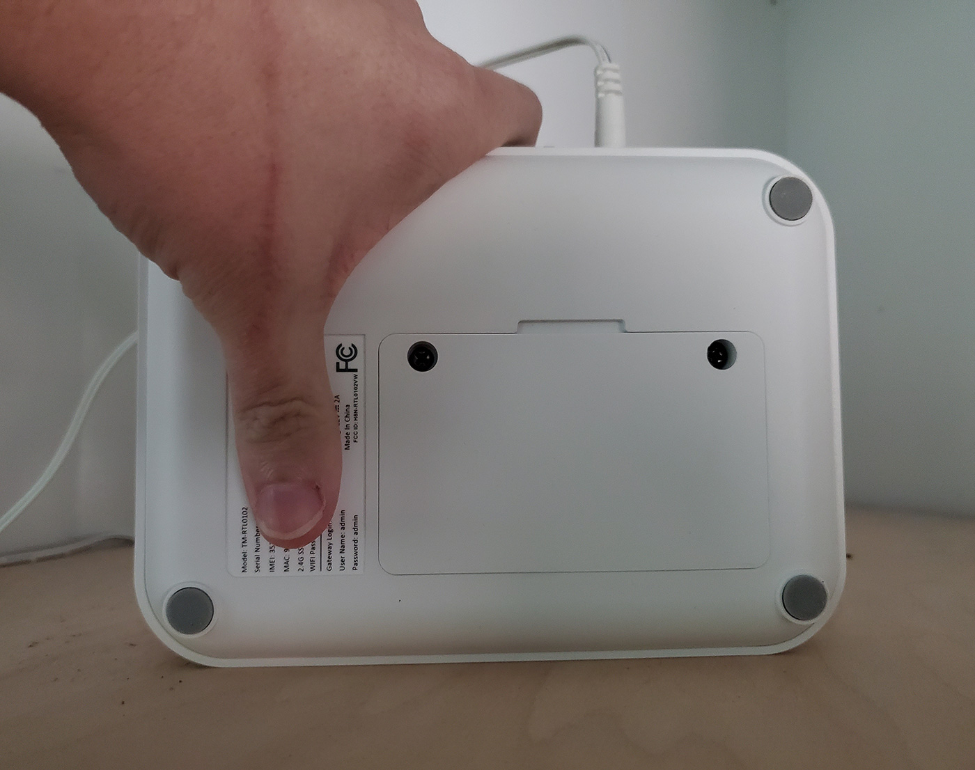 T-Mobile Home Internet customer shares setup details and photos of ...