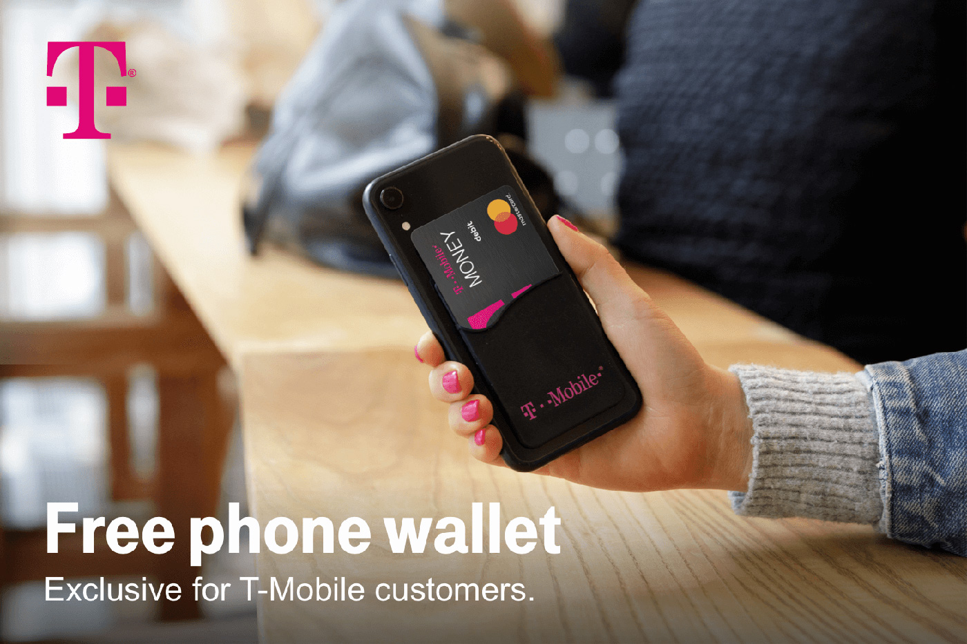T-Mobile customers can get a free T-Mo-branded phone wallet next ...