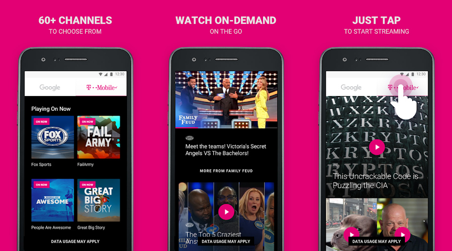 T-Mobile Play launches as new video app, appears next to Google ...