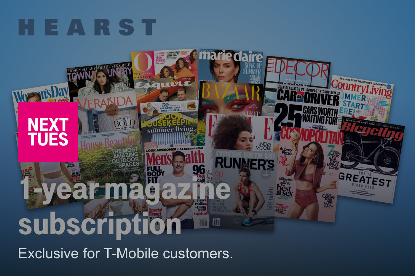 T-Mobile Tuesdays will give you a free magazine subscription and more ...