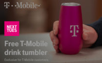 T-Mobile customers can get a free magenta drink tumbler next Tuesday ...