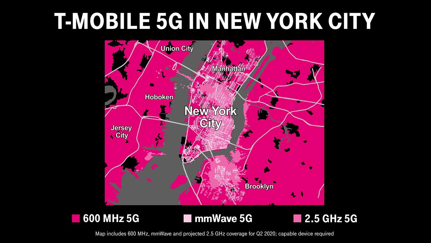 T-Mobile network begins combining with Sprint, 2.5GHz 5G goes live in Philadelphia - TmoNews